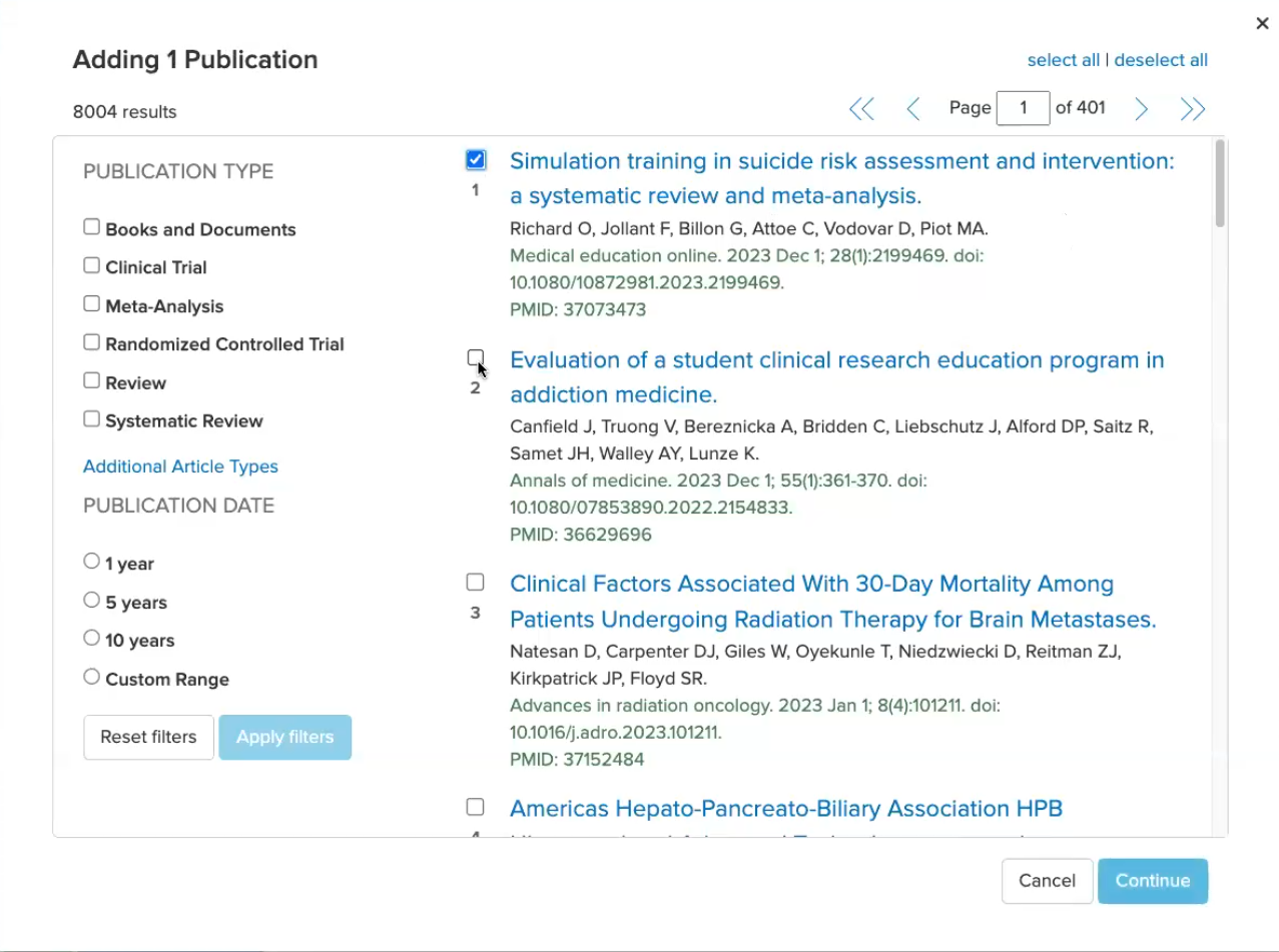 Piestar DPx: Publications Update - Piestar