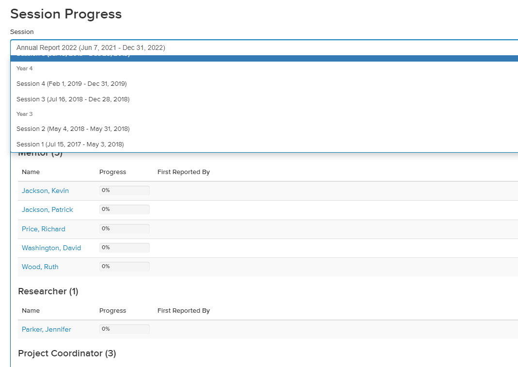 New Piestar Feature: Session Progress - Piestar